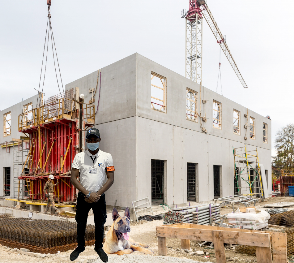 Vigile Sécurité Chantier - Homme-traffic, Anti-intrusion, Contrôle